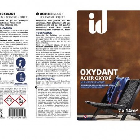 Oxydant acier oxydé 500Ml
